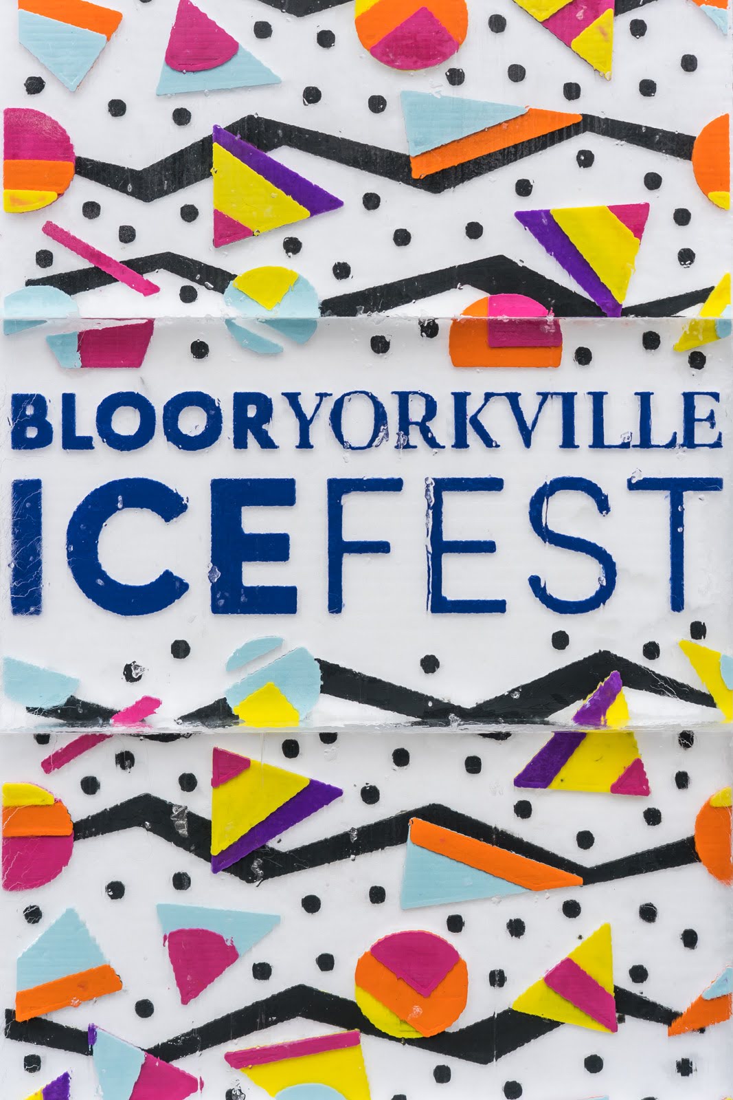 Checking Out The Totally Rad 80’s Inspired Ice Sculptures At Bloor ...