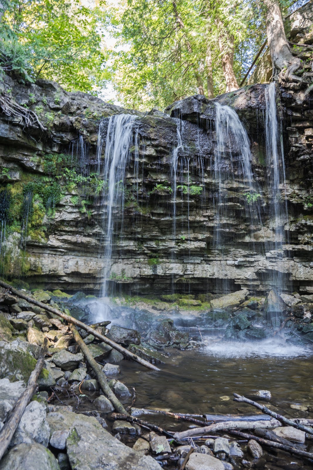 A Summer Day Exploring Hilton Falls In Milton, Ontario